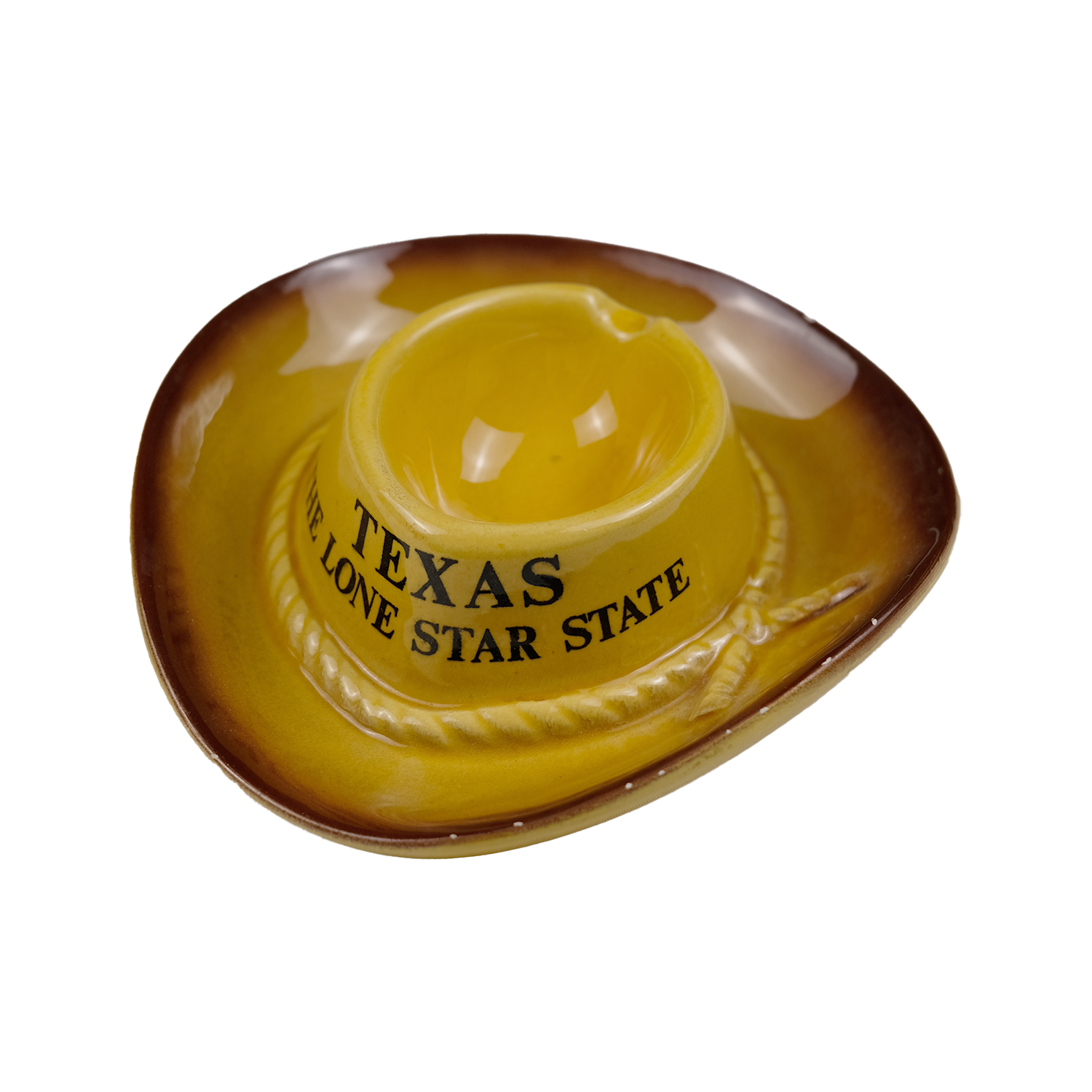 Vintage | The Lone Star State Cowboy Hat Ceramic Ashtray | Made in ...
