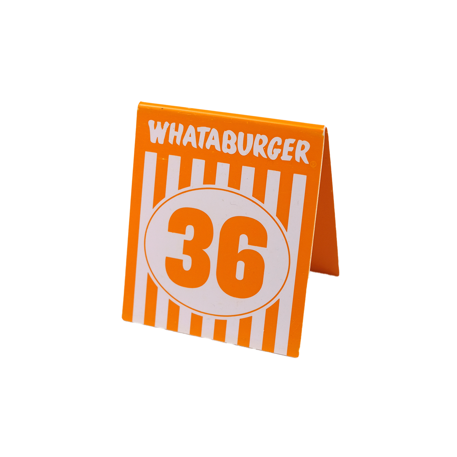 Vintage | Whataburger Table Tent #36 – Sagebrush